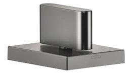 Deck valve clockwise closing cold CL.1, Brushed Dark Platinum – Spark